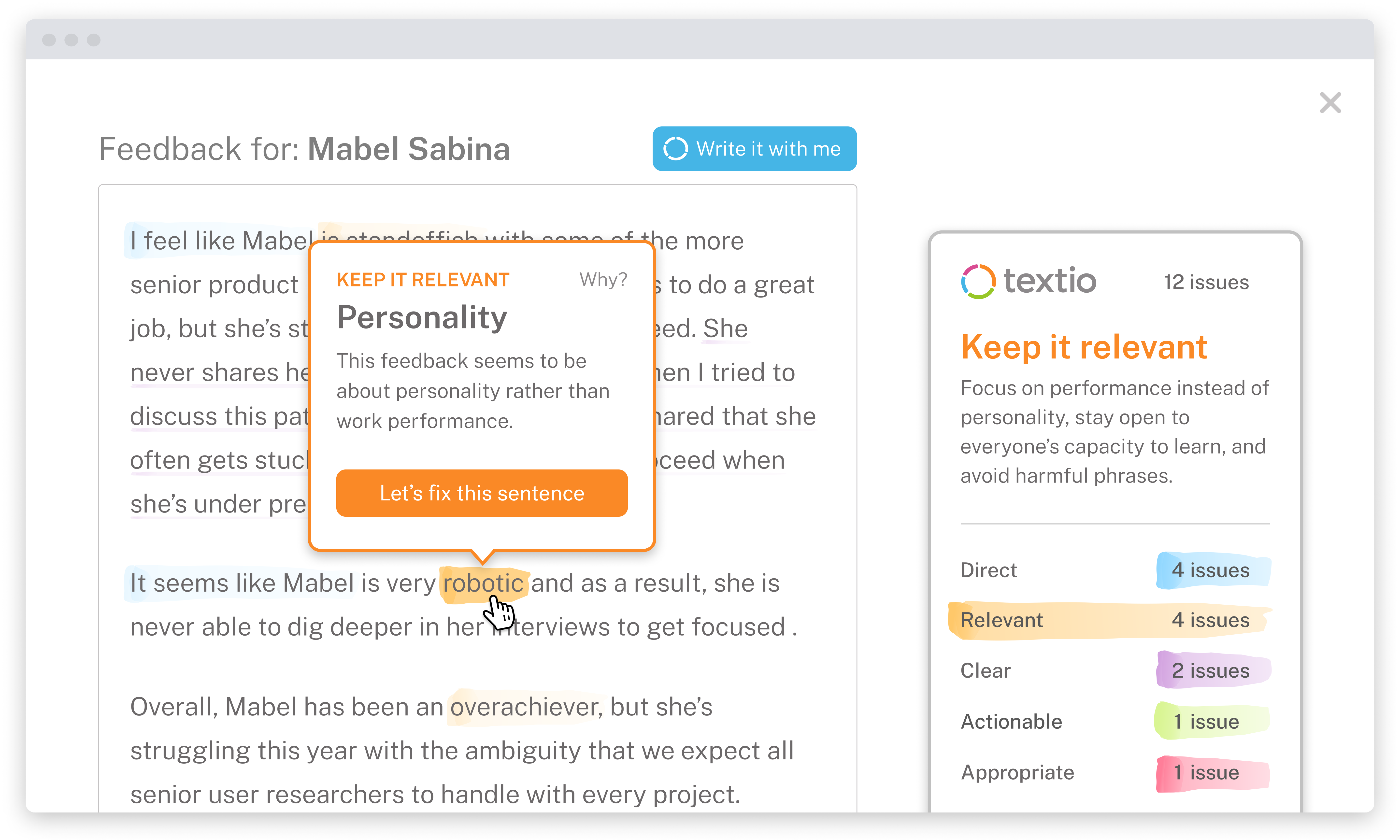 How to write a performance review as a first-time manager – Textio blog
